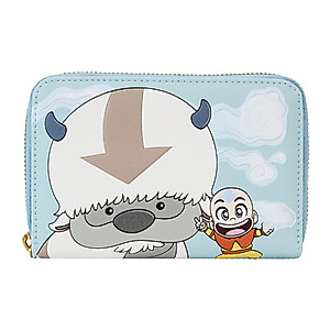 Loungefly Avatar The Last Airbender Aang Appa and Momo Zip Around Wallet