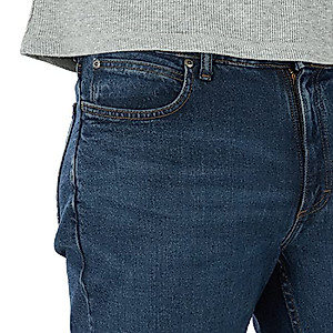 Lee Men's Legendary Relaxed Straight Jean, Night Shade, 36W x 30L