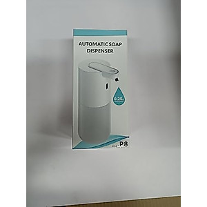 Josnown Automatic Foaming Soap Dispenser - 4 Gear Foaming Adjustable, USB Rechargeable, IPX5, Wall Mounted Sticker Available - 13.5oz/400ML Touchless Hand & Dish Soap Dispenser for Bathroom Kitchen