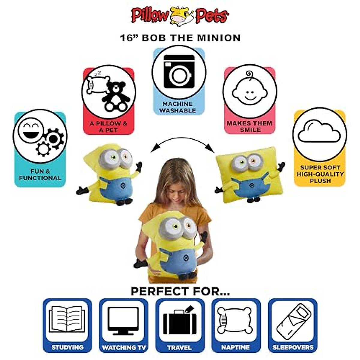 BOB The Minion Pillow PET