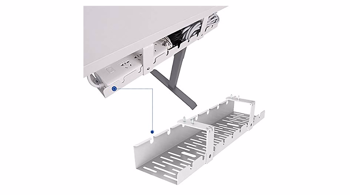 FLEXISPOT Cable Management Tray – Tidy Your Desk