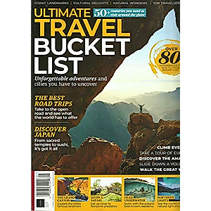 ULTIMATE TRAVEL BUCKET LIST MAGAZINE, THE BEST ROAD TRIPS ISSUE,2020 ISSUE 2