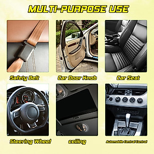 Foam Cleaner For Car, 2 Packs High Effective Foam All Purpose Cleaner, Enhanced Formula Car Magic Foam Cleaner For Car Interior, Multipurpose Foam Cleaner Spray For Carpet, Upholstery, Fabric Washing