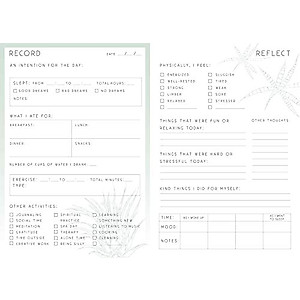 Self-Care: A Day and Night Reflection Journal (90 Days) (Inner World)