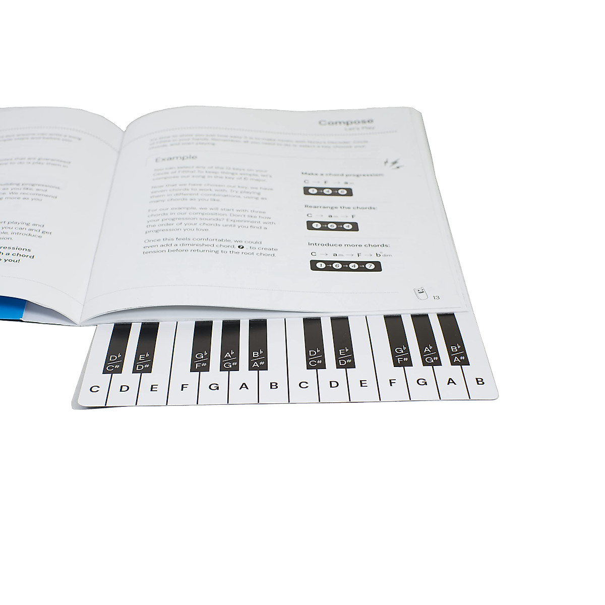 Noisy Clan Circle of Fifths Chord Wheel - All Musical Instruments Edition - Make Music Theory Easy, Learn Keys, Chords and Songwriting. Play More Music, Suitable for All Levels and Instruments