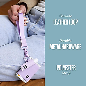 Thread Wallets Wrist Lanyard Strap for Men & Women, KeyChain Wristlet, Wristlet Keychain for Badge, Wallet, and Phone Wrist Strap, Wristlet Strap for ID Badge (Cabana)