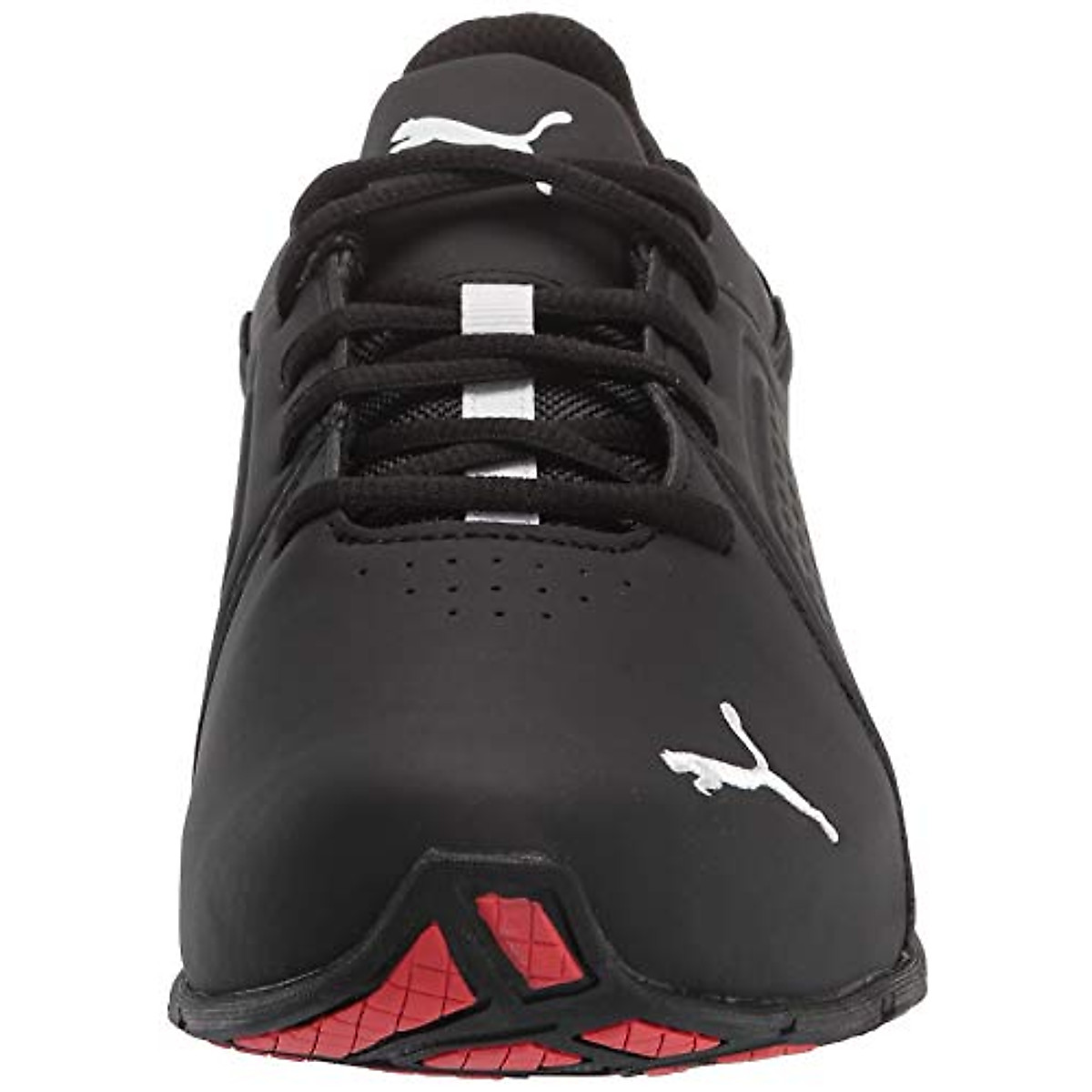 PUMA Mens Viz Runner Cross Trainer, Wide-PUMA Mens white-PUMA Mens black, 12