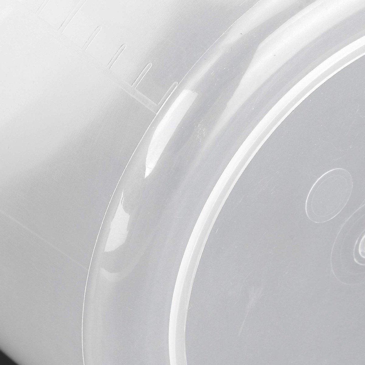 Clear Reusable Shaved Ice Molds Cup with Lid Refillable Ice Bucket Model for Easy Shaved Ice Making Bar Tool and Household Supply for Ice Lovers