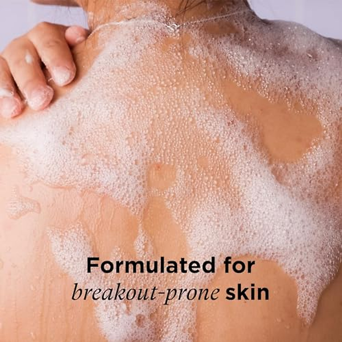 ZitSticka Body Wash - SILKSHAKE Probiotic-Rich Body Cleanser w/Tea Tree & Omega 3, 6 & 9 for Back Acne & Breakout Prone Skin, Sensitive Skin, Oily Skin, Dermatologist Tested