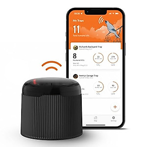 Goodnature Smart Trap Kit, A24 Humane Mouse Trap & Rat Trap with Portable Trap Stand, Automatic Paste Pump and CO2 Canister, Pet-Friendly Mouse Trap with Smart Counter