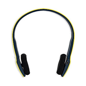 Syba CL-AUD23038 Bluetooth Wireless Stereo Headphones for Tablets, Smart Phones, Built-in Microphone, Yellow