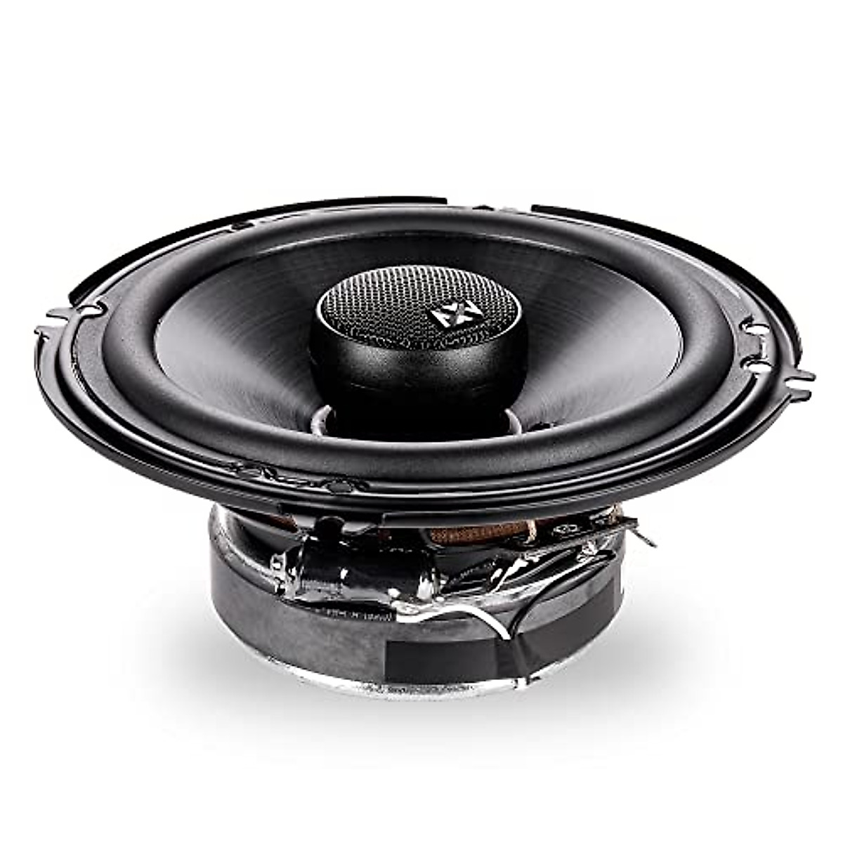 NVX VSP60 600W Peak (200W RMS) 6" V-Series 2-Way Coaxial Speakers with 25mm Silk Dome Tweeters