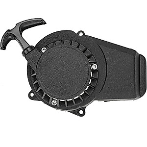FVRITO Pull Start Recoil Starter Assembly Replacement for 2 Stroke Engine 47cc 49cc 50cc SYX Moto Holeshot Mototec SSR SX50 Coolster QG50 Xpro Hawk Mini Pocket Dirt Bike Kids ATV Quad 4 Wheeler Parts