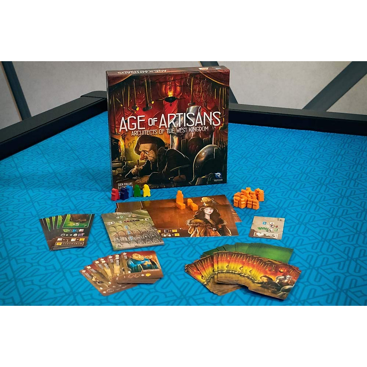 Renegade Game Studios Age of Artisans - Architects of The West Kingdom- Game for 1-6 Players Aged 12 & Up