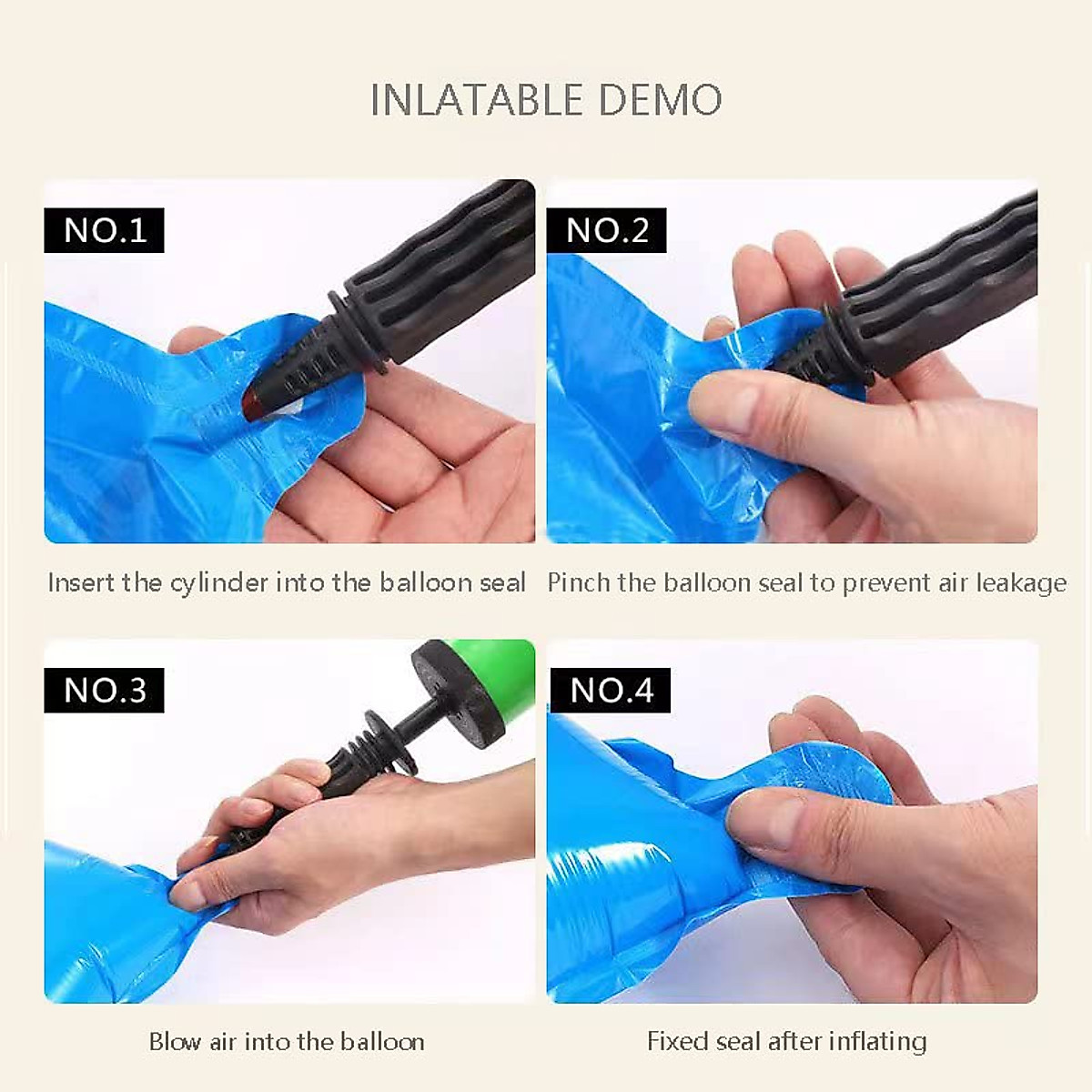 HAPRTY 10 Pcs Happy Birthday Aluminum Foil Balloons, 18" Round Mylar Helium Balloon Inflatable Balloons for Birthday Party Decorations Supplies (Black Gold)