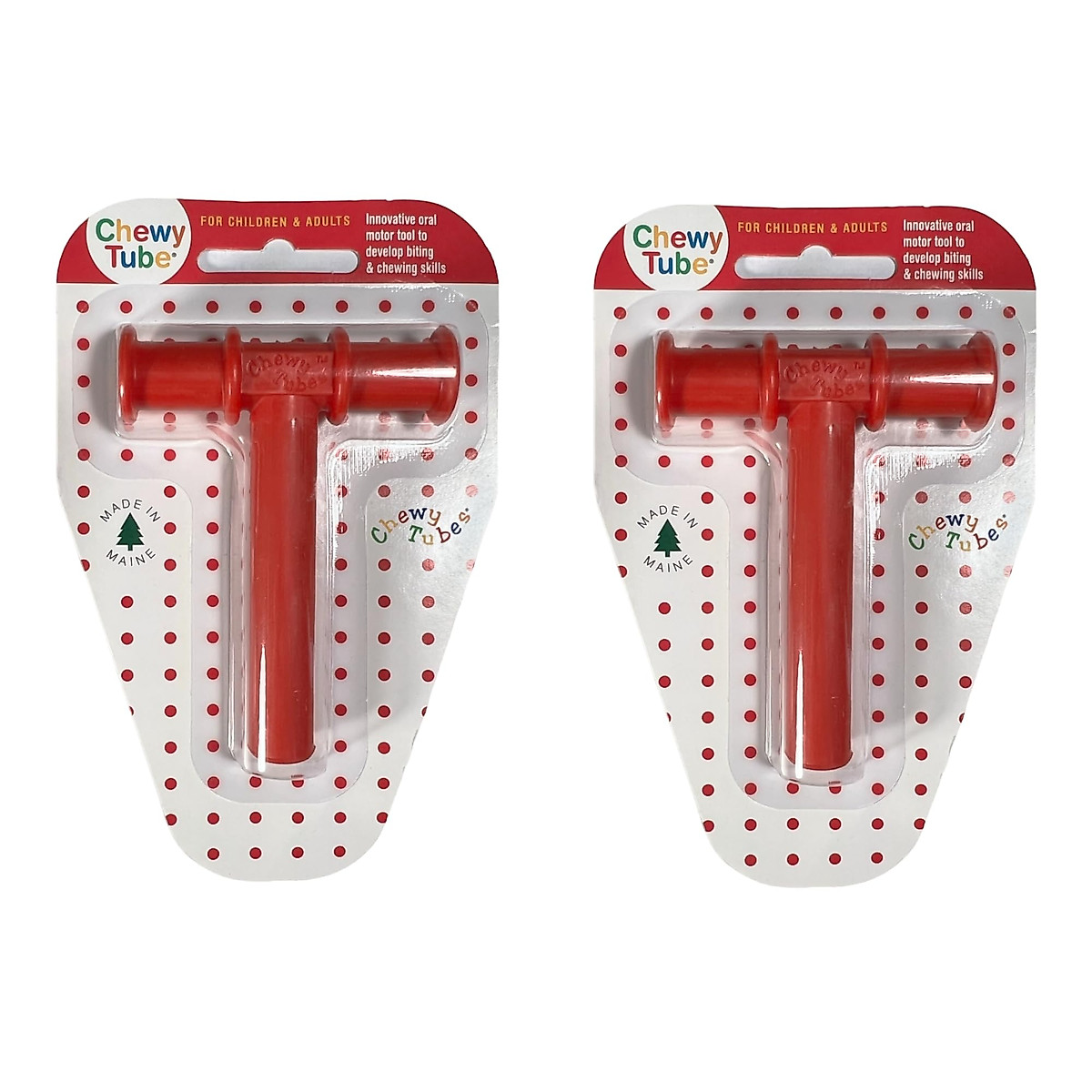 Chewy Tubes - Red, 2 Count