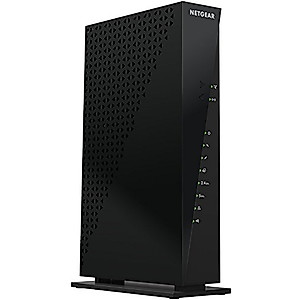 NETGEAR C6300-100NAR DOCSIS 3.0 WiFi Cable Modem Router with AC1750 16x4 Download speeds. Certified for Xfinity from Comcast, Spectrum, Cox, Cablevision & More (Renewed)