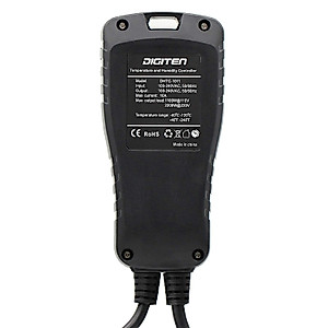 DIGITEN DHTC-1011 Temperature and Humidity Controller Outlet Plug in Thermostat Humidistat Reptile Humidity Controller Greenhouse Thermostat Heating Cooling Humidifier Dehumidifier