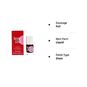 Benefit Benetint Lip and Cheek Stain .33 Ounces Full Sized