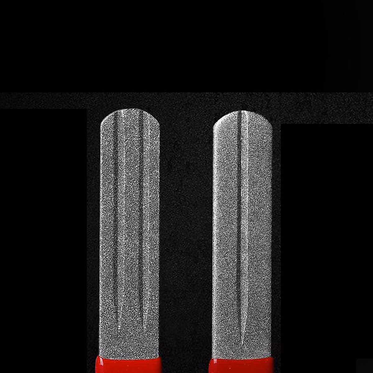 1 Piece Fishing Hook File Fishing Hook Sharpener Double Side Fishing Hook Hone Diamond Fishing Hook Sharpener Fish Hook Grinding File Fishing Accessory, Red