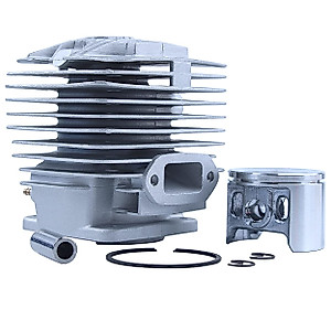 hhseyewell 50mm Cylinder Piston Kit for Makita Power Cutter Saw DPC7300 DPC7301 DPC7310 DPC7311 DPC7320 DPC7321 DPC7331 SC-7312XL Chainsaw