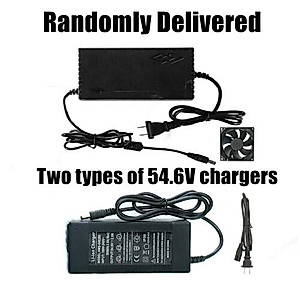 YxYhCOOL 48V Battery 10AH/ 14AH/ 20AH Lithium Batteries for 200-1200W Motor ebike Scooter Electric Bike li ion Battery Pack