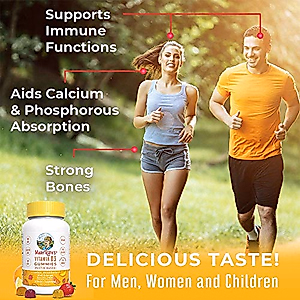 Vegan Vitamin D3 & Elderberry Gummies Bundle by MaryRuth's | Vitamin D3 Gummies (Plant Based) for Kids & Adults, 1000 IUs, 60ct | Immunity Gummies Elderberry 5-in-1 for Kids & Adults, Cherry 90ct