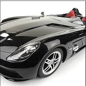 PowerTRC 1:12 Remote Control Mercedes-Benz SLR | RC Electric Sport Hobby Racing Car Model for Boys, Girls & Adults (Black)
