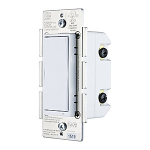 GE Zigbee Smart Switch In-Wall Lighting Control, Neutral Wire Required, Works Directly with Alexa Plus, Echo Show (2nd Gen), White & Light Almond, 45856GE