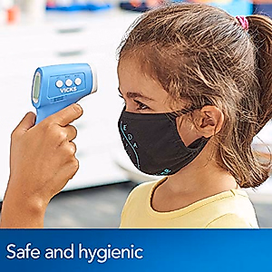 Vicks Non-Contact Infrared Thermometer for Forehead, Food and Bath – Touchless Thermometer for Adults, Babies, Toddlers and Kids – Fast, Reliable, and Clinically Proven Accuracy