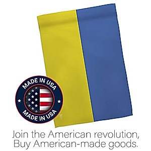 Ukraine Garden Flag Wall Tapestry Home Decor Bandera de Support Stand with Ucrania Banner Small House Decoration Lawn Yard Sign Ukrainian Gift Made In USA