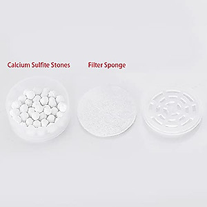 Replacement Filter Cartridge, Chlorine & Flouride Shower Filter and Reduces Dissolved Solids - Hard Water Filter for Water Softener Shower Head 2 Pack