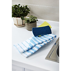 Full Circle Stretch Counter Scrubbers, Set of 4