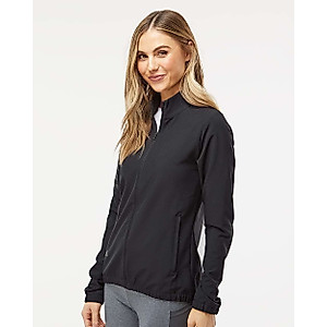 adidas Womens 3-Stripes Full-Zip Jacket, S, Grey Five/Grey Three