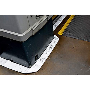 3M Petroleum Sorbent Pad HP-156, High Capacity,White, 17" X 19"