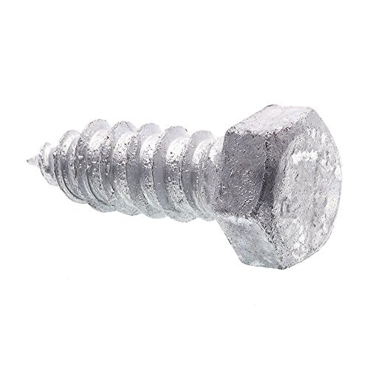 Prime-Line 9056731 Hex Lag Screws, 1/2 inch X 1-1/2 inch, A307 Grade A Hot Dip Galvanized Steel, (10-pack)