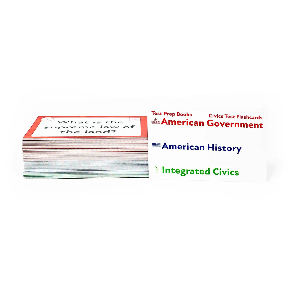 US Citizenship Flash Cards 2025 and 2026: USCIS Naturalization Test Flashcards Study Guide with All 100 Civics Exam Questions and Answers [2nd Edition]