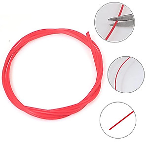 Spray Can Replacement Straws, Replacement Spray Can Extension Straw,Red Plastic Extension Straws,50Inches. (10-Count)