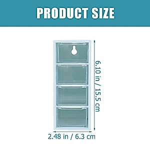 Cabilock Desktop Organizer Jewelry Storage Box Multi Layer Storage Container Desktop Storage Holder Storage Drawers