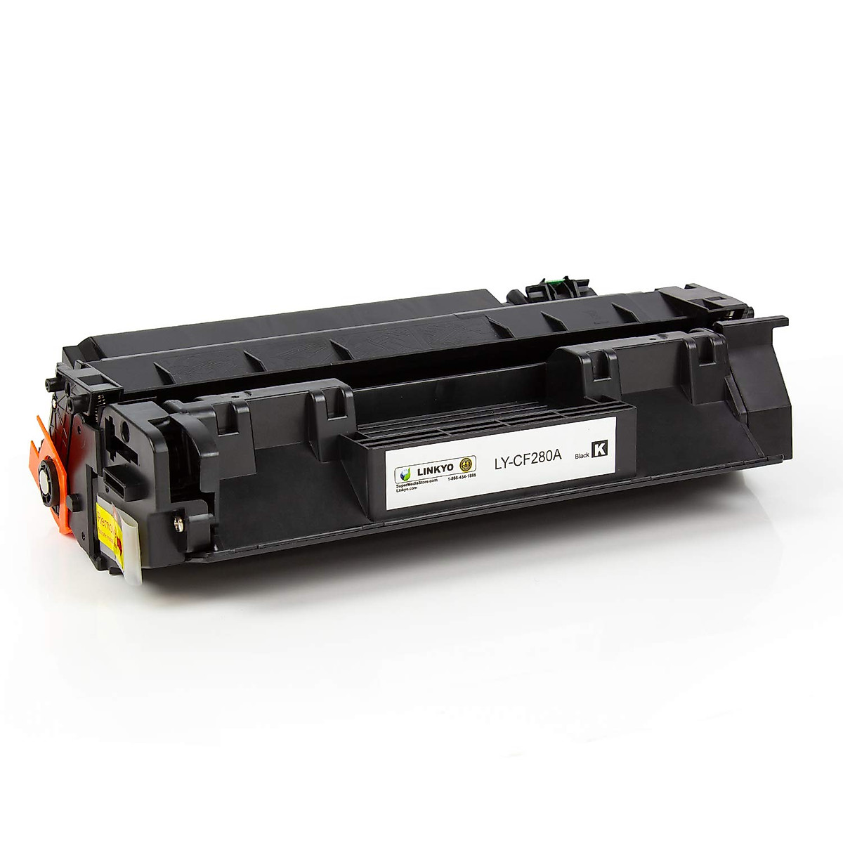 LINKYO Compatible Toner Cartridge Replacement for HP 80A CF280A (Black, 2-Pack)