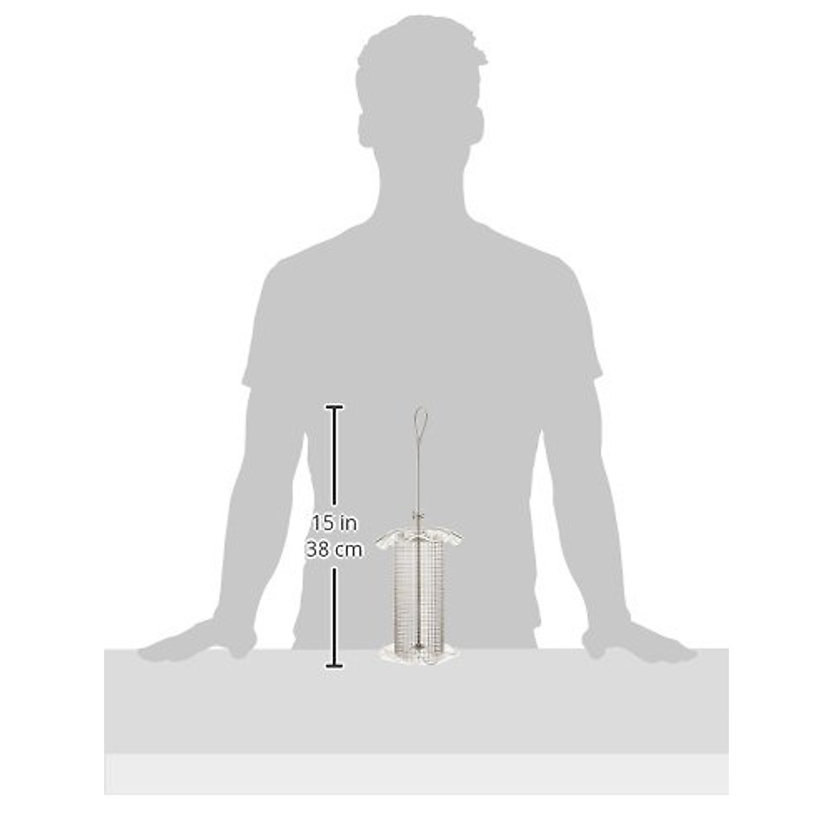 Birds Choice FF106 Bird Feeder, 1 Quart, Clear