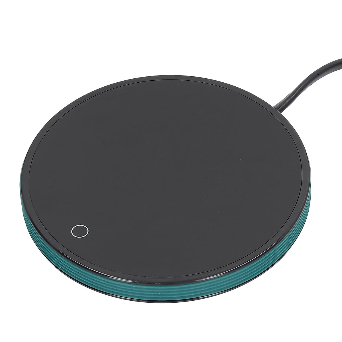 Coffee Mug Warmer for Home Office Desk Smart Temperature Settings Electric Beverage Tea Water Milk Warmer for All Cups and Mugs Heating Plate Candle Wax Warmer(Blackish Green)