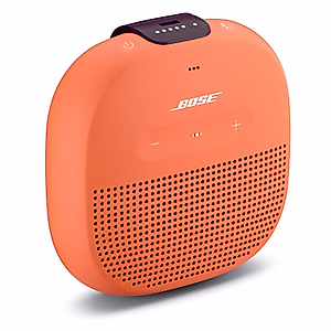 Bose SoundLink Micro: Small Portable Bluetooth Speaker (Waterproof), Bright Orange