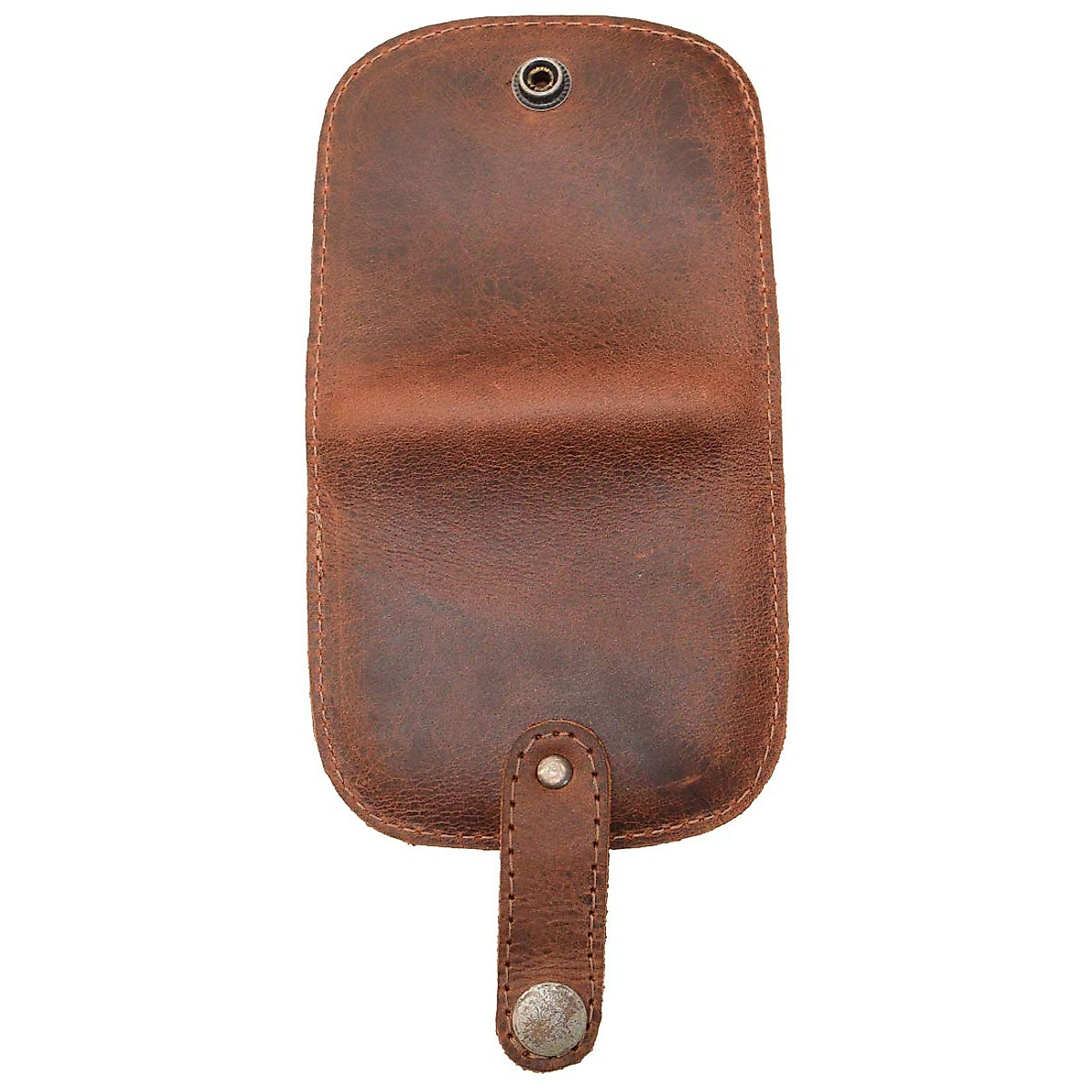 Hide & Drink, Leather Cash Case, Holds Folded Bills & Coins, Wallet, Pouch Organizer, Accessories, Handmade :: Bourbon Brown