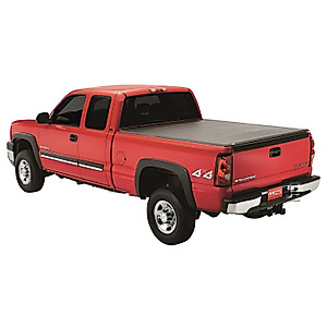 Lund Genesis Tri-Fold Soft Folding Truck Bed Tonneau Cover | 95073 | Fits 2009 - 2014 Ford F-150 6' 7" Bed (78.8")