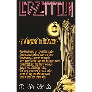 Led Zeppelin Stairway to Heaven Poster 24 X 36
