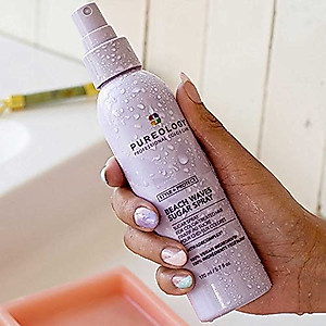 Pureology Style + Protect Beach Waves Sugar Spray | For Color-Treated Hair | Adds Texture To Create Tousled Waves | Sulfate-Free | Vegan | Updated Packaging | 5.7 Fl. Oz. |