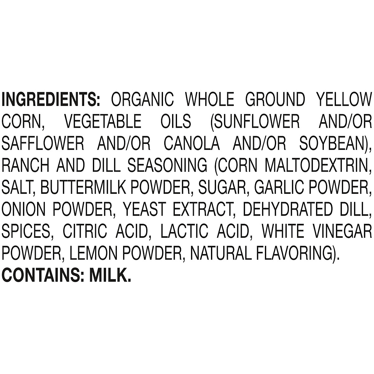 Late July Snacks, Garden Ranch Tortilla Chips, 7.8-oz. Bag