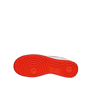 Nike Air Force 1 '07 White/White-Picante Red-White Mens Size 10