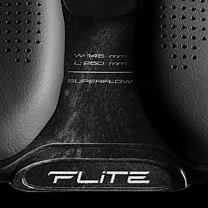 Selle Italia Flite Boost TM, L, Road, MTB, and Gravel Bike Saddle - for Men and Women, Short Nose Racing Seat, 248 x 130mm, 235g